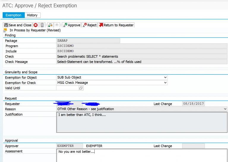 ATC: managing your complete custom code base – Saptechnicalguru.com