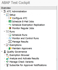 ATC: managing your complete custom code base – Saptechnicalguru.com