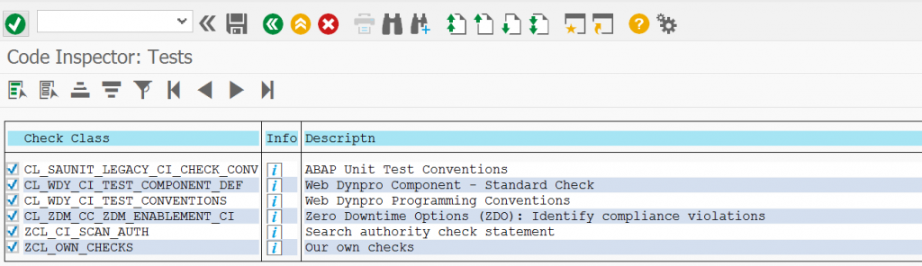 SCI: setup custom checks – Saptechnicalguru.com