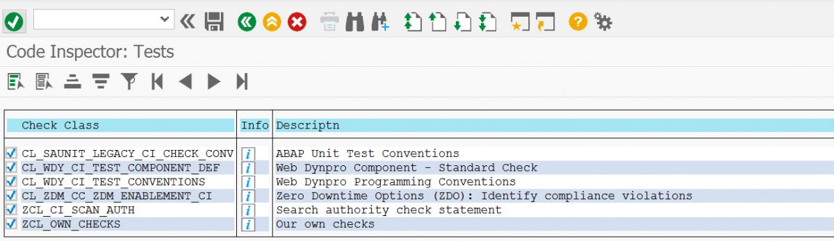 SCI: setup custom checks – Saptechnicalguru.com
