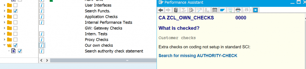 SCI: setup custom checks – Saptechnicalguru.com