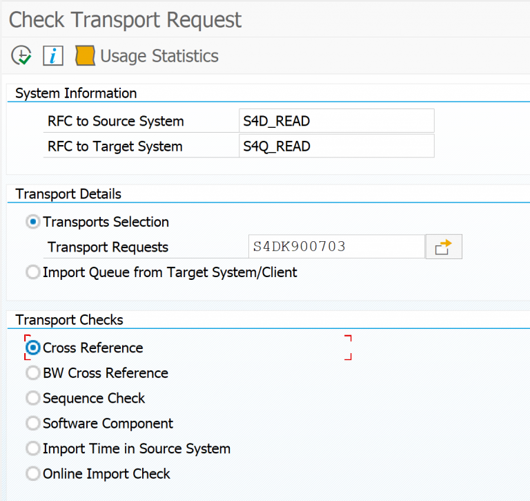 Transport check tool – Saptechnicalguru.com