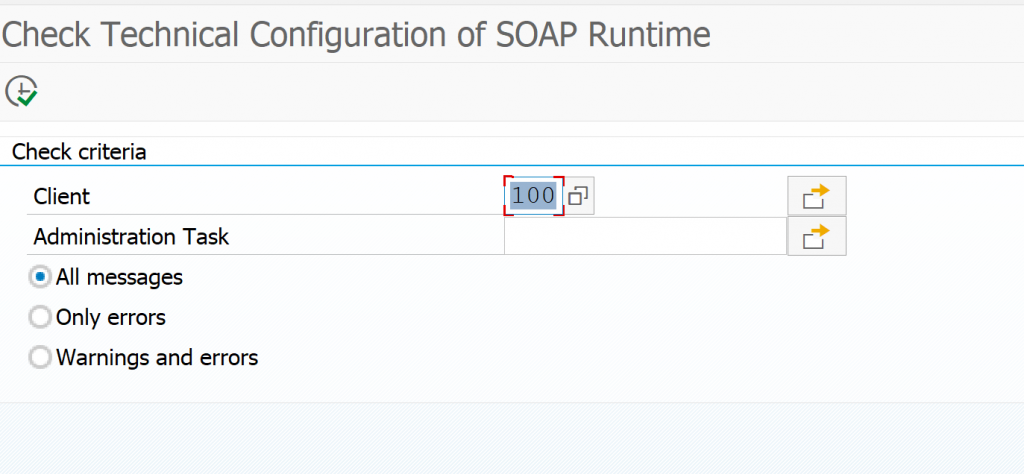 Basic activation of webservice SOAP runtime – Saptechnicalguru.com