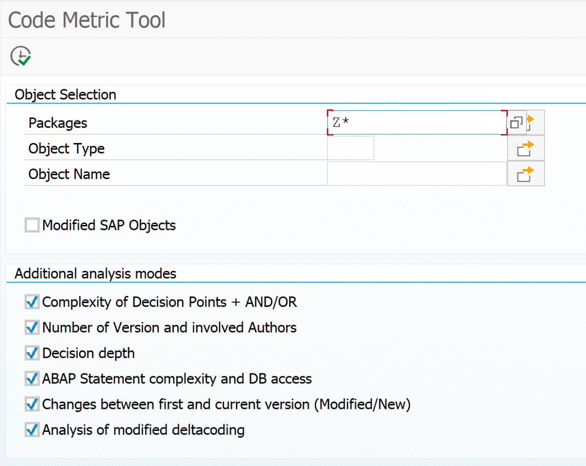 ABAP code metric tool – Saptechnicalguru.com
