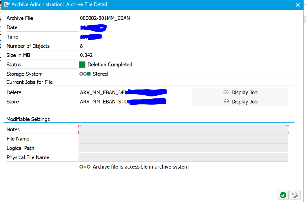 SAP database growth control: data archiving run – Saptechnicalguru.com