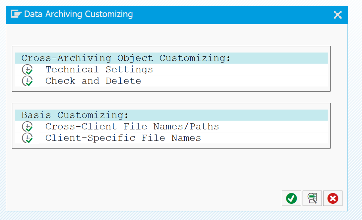Sap Database Growth Control Data Archiving General Setup 0496
