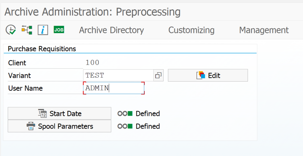 SAP database growth control: data archiving run – Saptechnicalguru.com