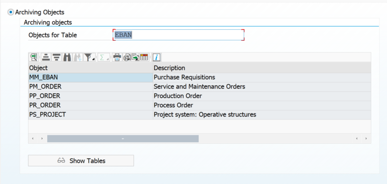 SAP database growth control: data archiving run – Saptechnicalguru.com