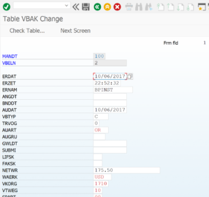 direct table edit – Saptechnicalguru.com