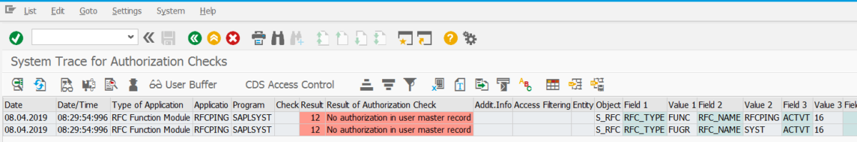 STAUTHTRACE: improved authorization trace – Saptechnicalguru.com
