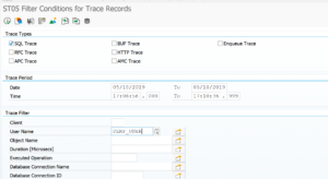 ST05 SQL performance tracing – Saptechnicalguru.com
