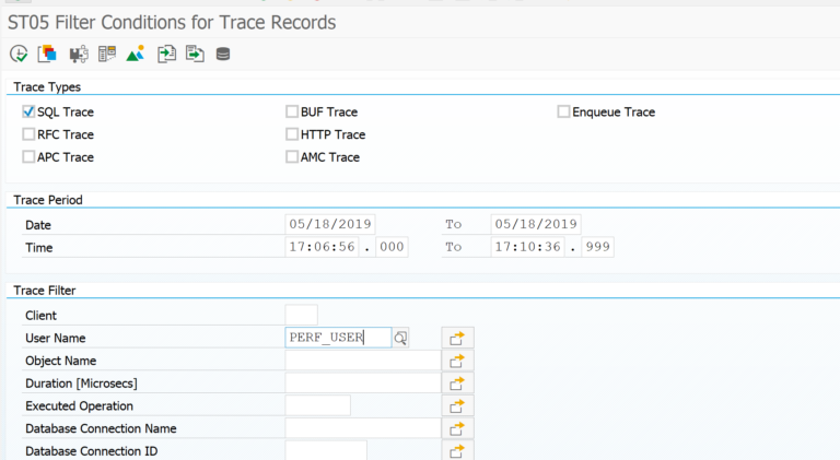 ST05 SQL performance tracing – Saptechnicalguru.com