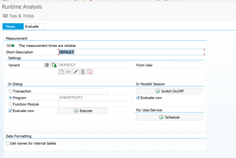 SAT ABAP runtime analysis – Saptechnicalguru.com
