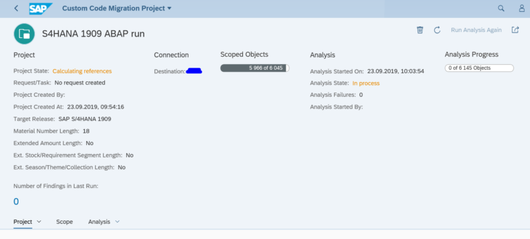 Activating and using the S4HANA custom code migration FIORI app – Saptechnicalguru.com