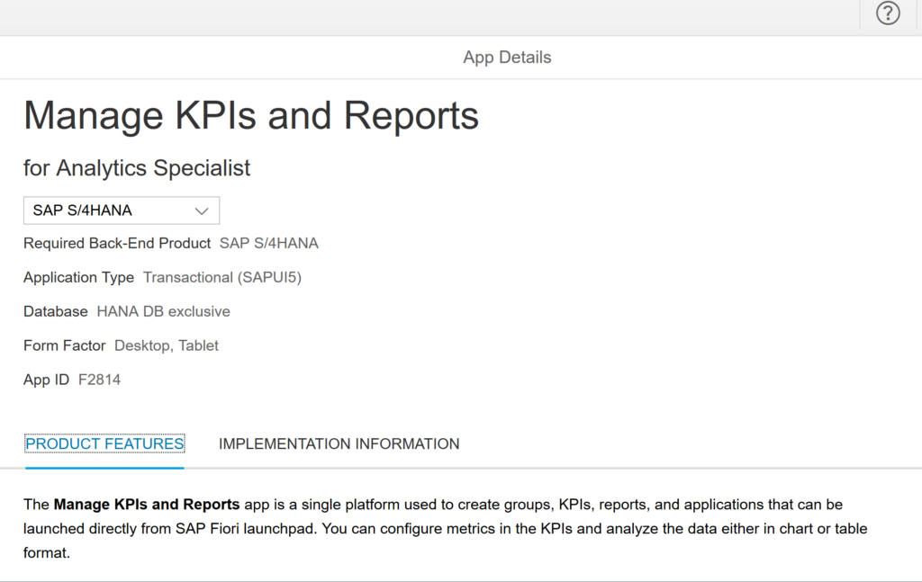 S4HANA setup FIORI manage KPI tiles – Saptechnicalguru.com