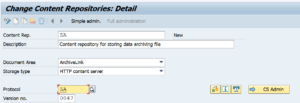 Data archiving: store files in SAP content server – Saptechnicalguru.com