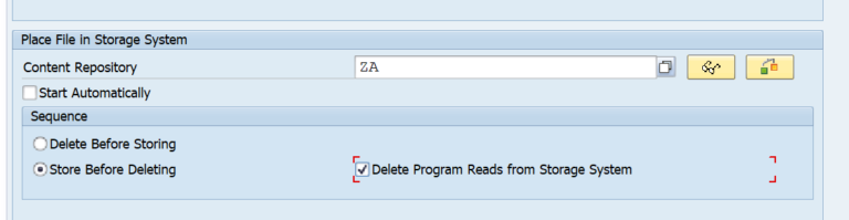 Data archiving: store files in SAP content server – Saptechnicalguru.com