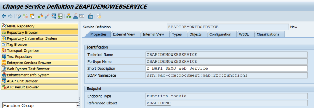 SAP interfacing: exposing web services – Saptechnicalguru.com