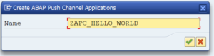 APC: Abap push channel – Saptechnicalguru.com