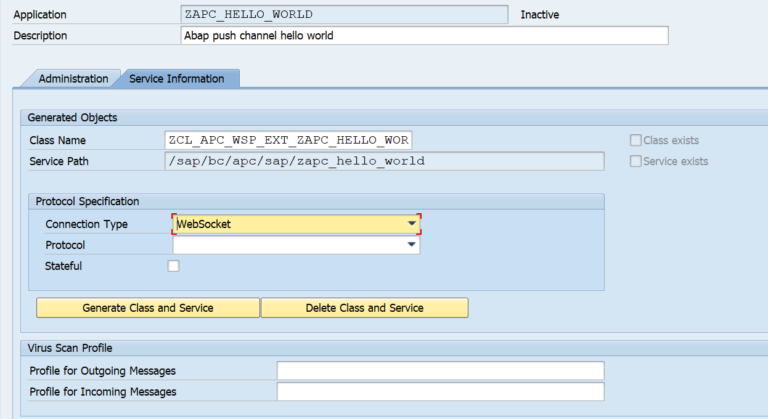 APC: Abap push channel – Saptechnicalguru.com