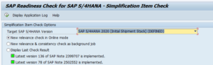 S4HANA upgrade preparation steps for simplification items – Saptechnicalguru.com