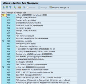 System log messages and audit log messages – Saptechnicalguru.com