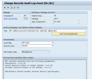 System log messages and audit log messages – Saptechnicalguru.com