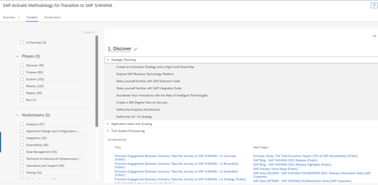 SAP Activate methodology for S4HANA implementations – Saptechnicalguru.com