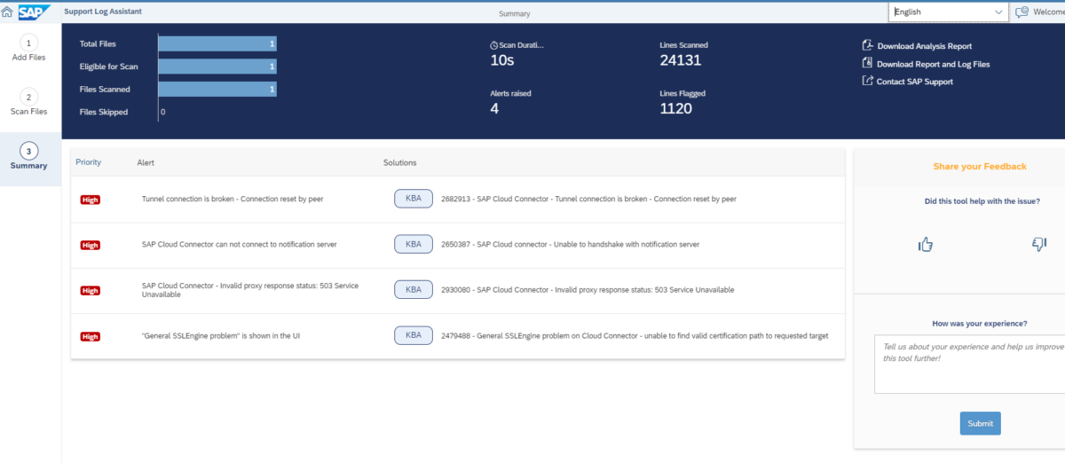 SAP support log assistant – Saptechnicalguru.com