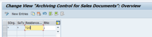 Data archiving: sales orders – Saptechnicalguru.com