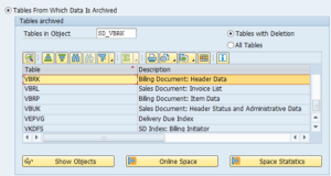Data archiving: SD invoices – Saptechnicalguru.com