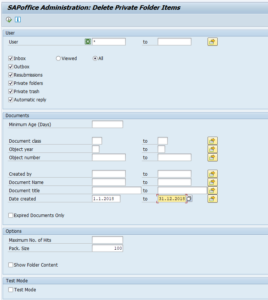 Deleting SAP office documents – Saptechnicalguru.com