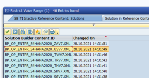 SAP Solution builder – Saptechnicalguru.com