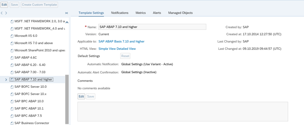 SAP Focused Run fine tuning of monitoring templates – Saptechnicalguru.com