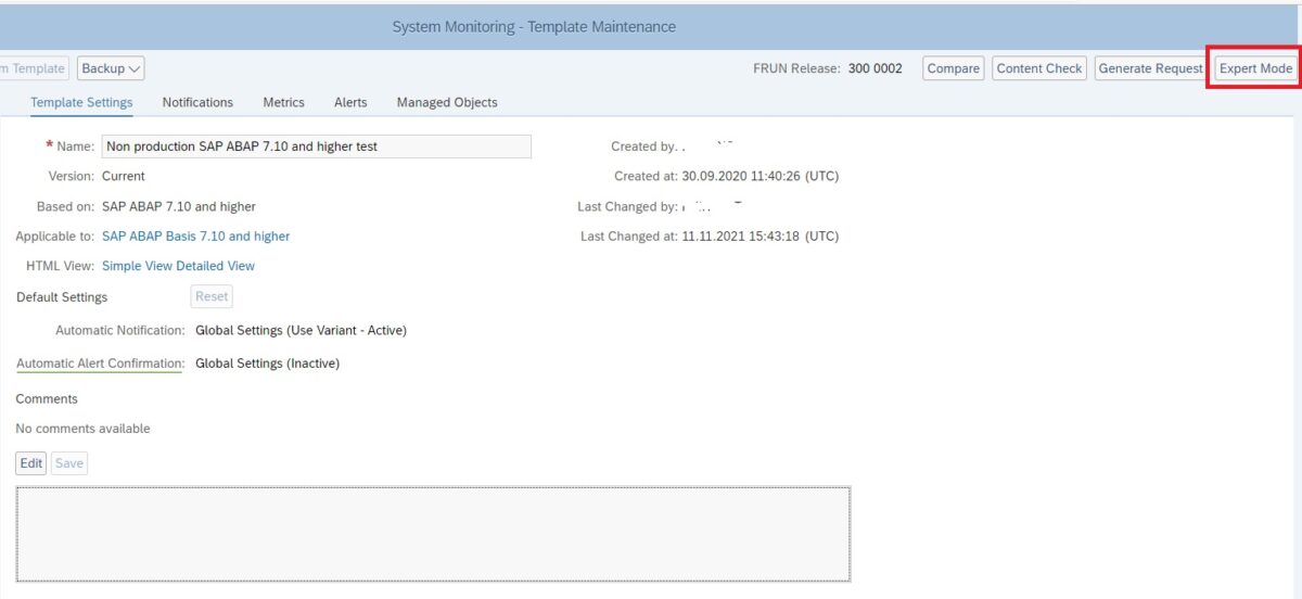SAP Focused Run creation of custom metrics for system monitoring ...