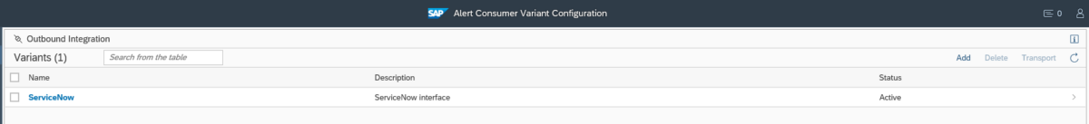 SAP Focused Run alert management outbound integration to ServiceNow ...