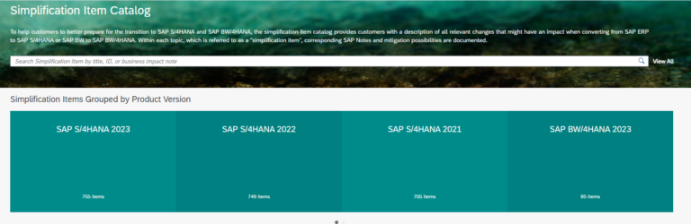 SIC: Online Simplification Item Check – Saptechnicalguru.com