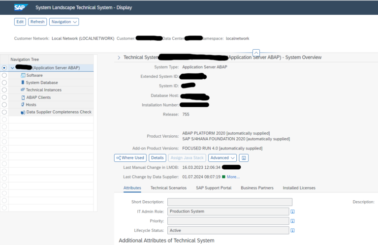 SAP Focused Run LMDB and landscape management – Saptechnicalguru.com