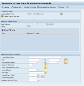 STUSERTRACE: User trace for authorization checks – Saptechnicalguru.com