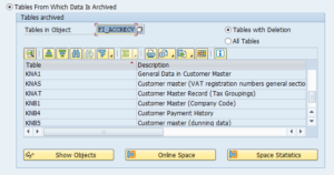 Data archiving: customer and vendor master data – Saptechnicalguru.com