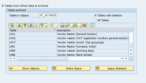 Data archiving: customer and vendor master data – Saptechnicalguru.com