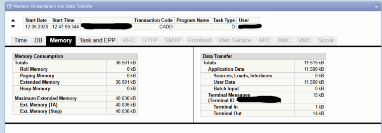 Performance measurement transaction STATS – Saptechnicalguru.com