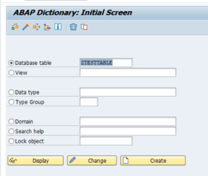 ABAP training: Data Dictionary: Database table – Saptechnicalguru.com