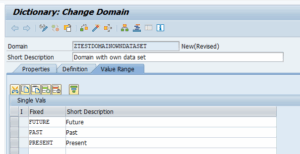 ABAP training: Data Dictionary: Domains – Saptechnicalguru.com