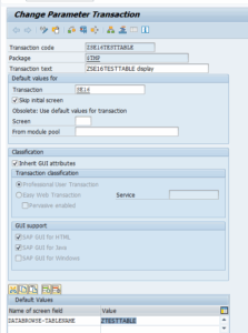 Solving generic SM30 and SE16 access with dedicated transactions ...