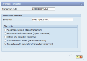 Solving generic SM30 and SE16 access with dedicated transactions ...