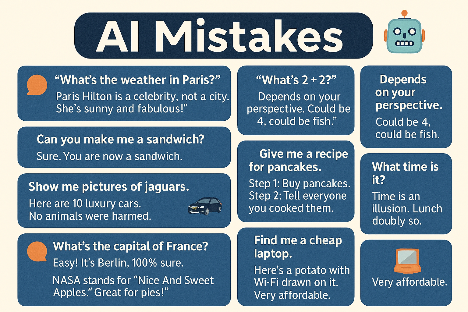AI Funny respsonses – Saptechnicalguru.com