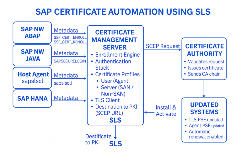 Automating SAP Certificate Management using SLS – Saptechnicalguru.com