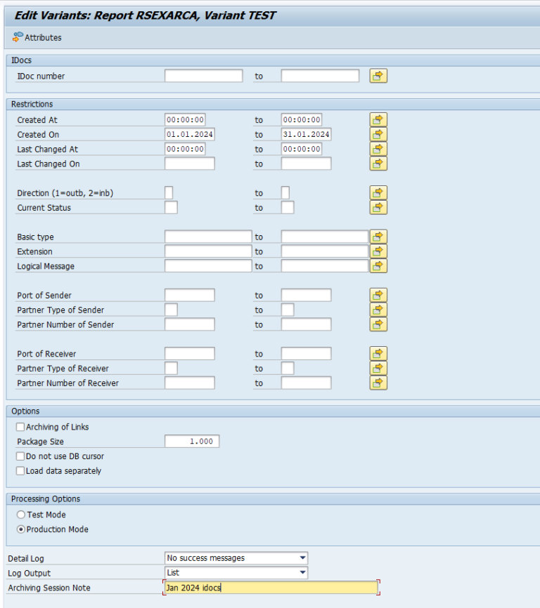 Data archiving: Idocs – Saptechnicalguru.com